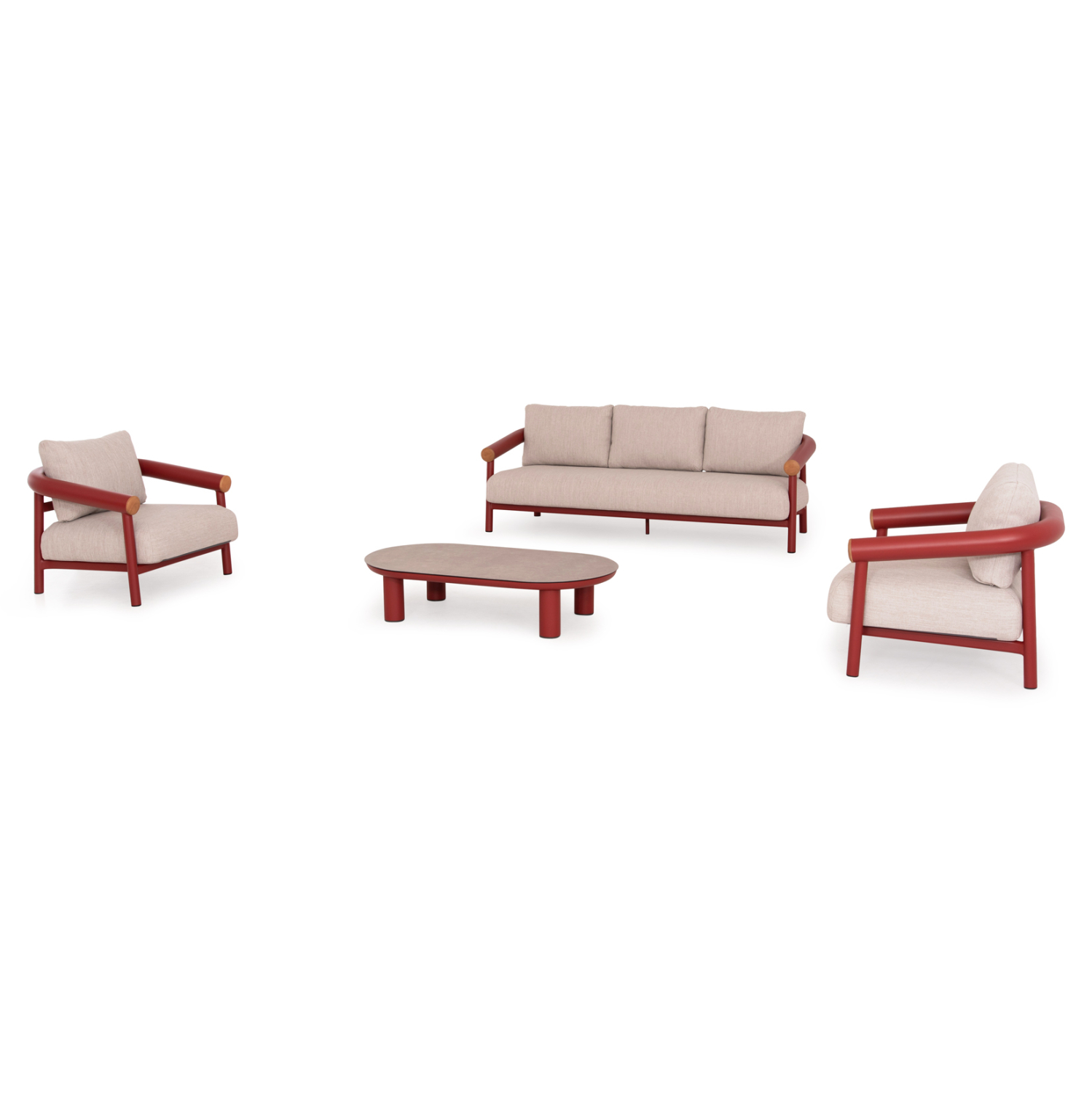 Lounge Set 4pcs Eutopia - Morfes